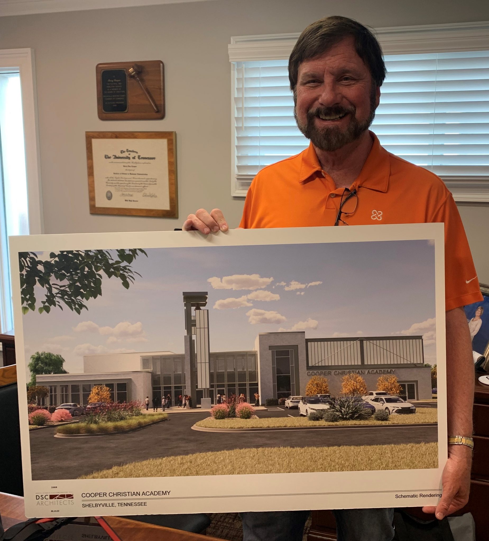 Barry Cooper explains Cooper Christian Academy’s mission - Bedford ...